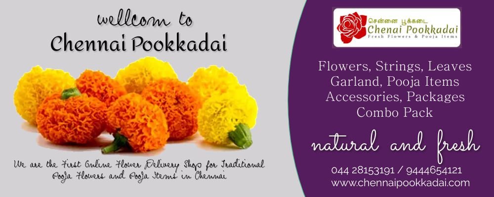 - Chennai Pookkadai - Fresh Pooja Flowers and Pooja Items Sales in Chennai